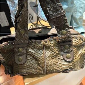 Chloe | Bags | Chloe Python Silverado Bag | Poshmark